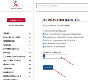 Rendszám lekérdezés ingyen: gépjárműadatok vásárlás előtt
